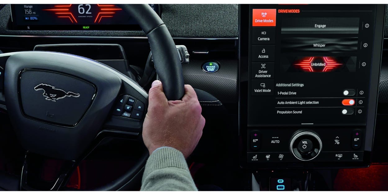 Primeiro Mustang 100% elétrico chega ao Brasil